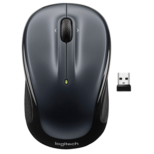 Logitech M325S USB Wireless Compact Mouse - Dark Silver | Mice ...